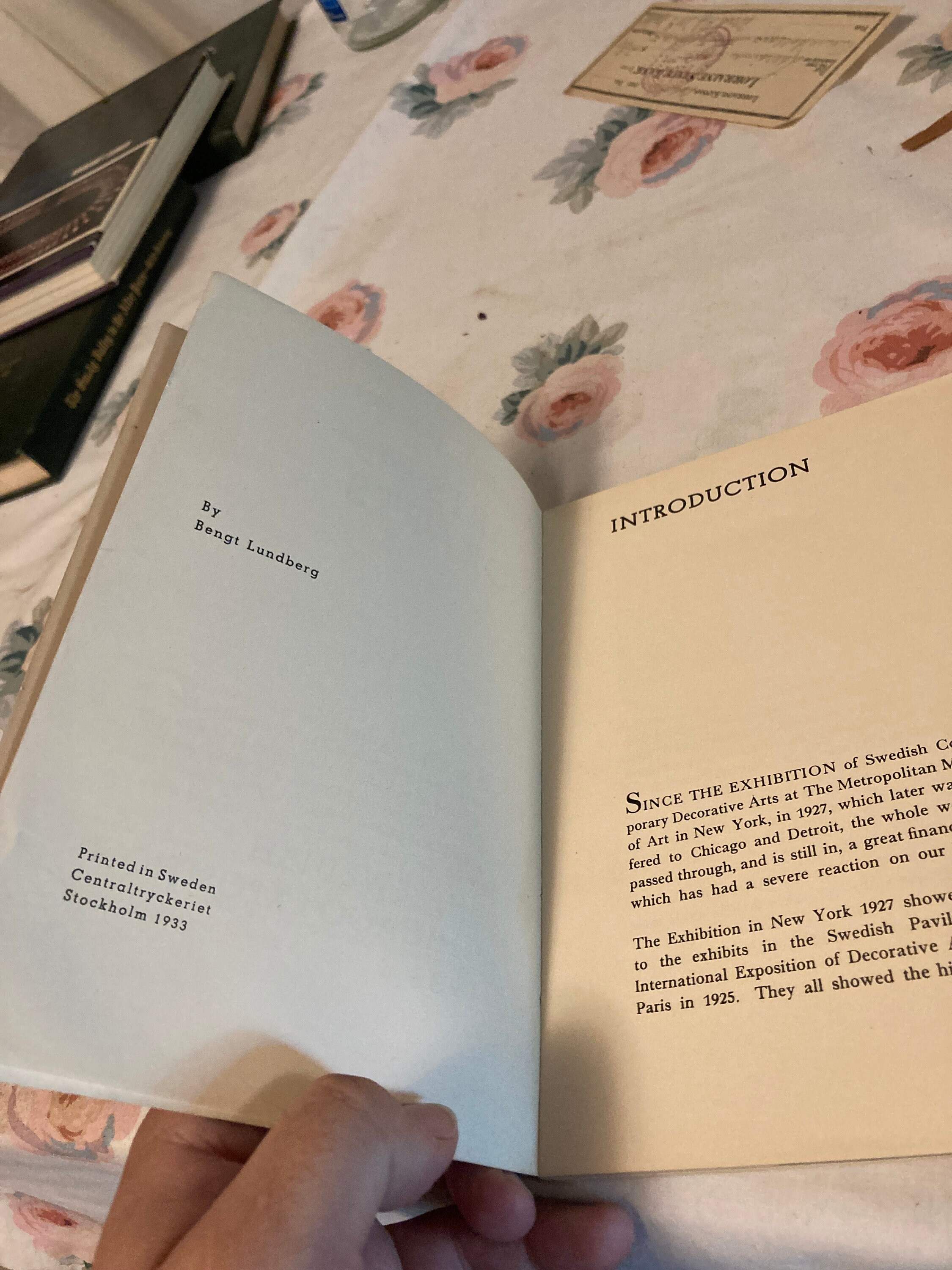 1933 ARTS and CRAFTS at the Swedish Chicago Exposition 1933. by Bengt ...