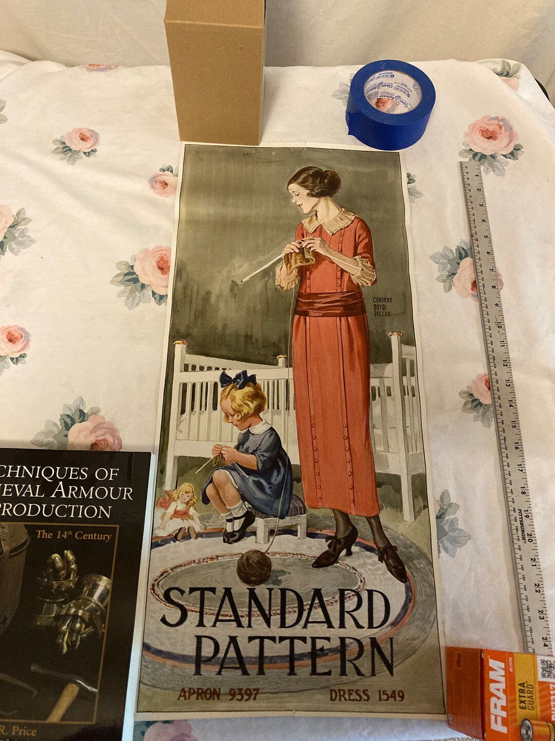 1900's Corinne Boyd Dillon Lithograph Corinne Boyd Dillon Well Known ...