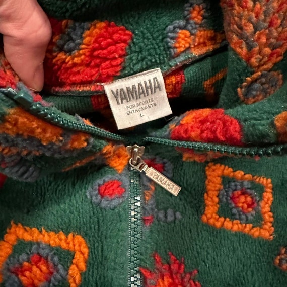 Vintage Import Made In Japan Yamaha Racing Fleece Pul… - Gem