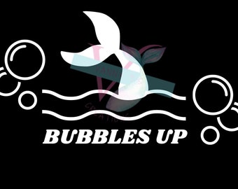 Bubbles up Decal *FREE SHIPPING* - Etsy