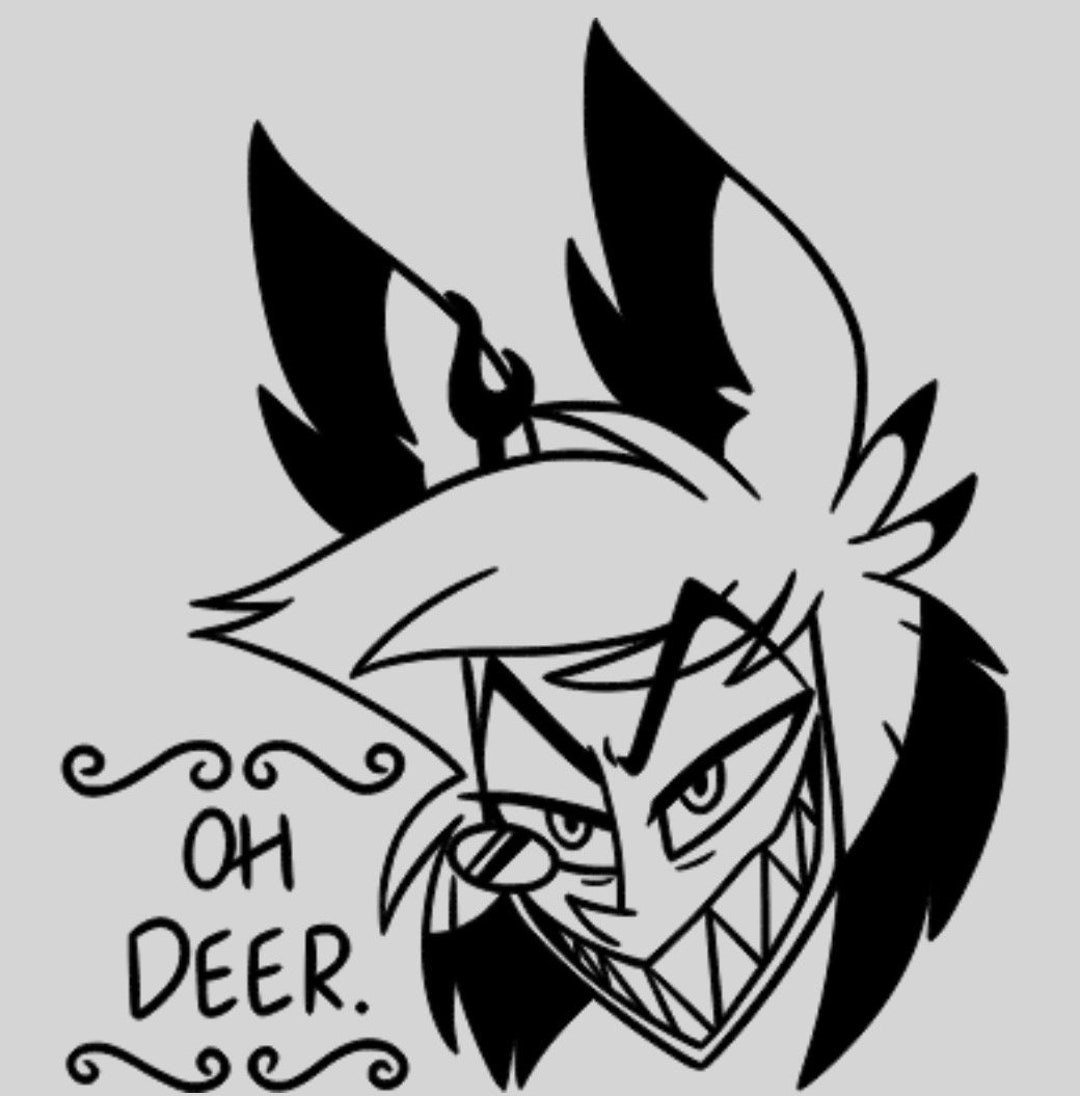 Alastor Decal - Etsy