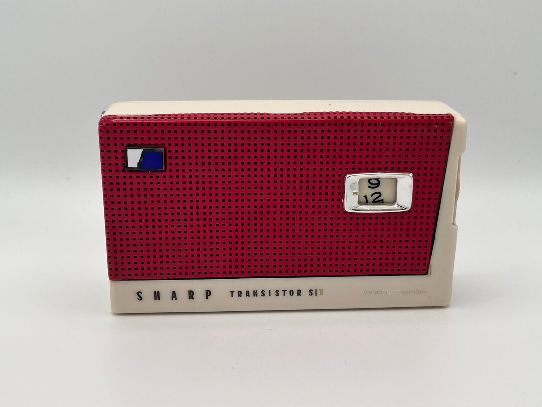 Rare Vintage Sharp TR-182, AM Transistor Radio. From 1958! Restored ...