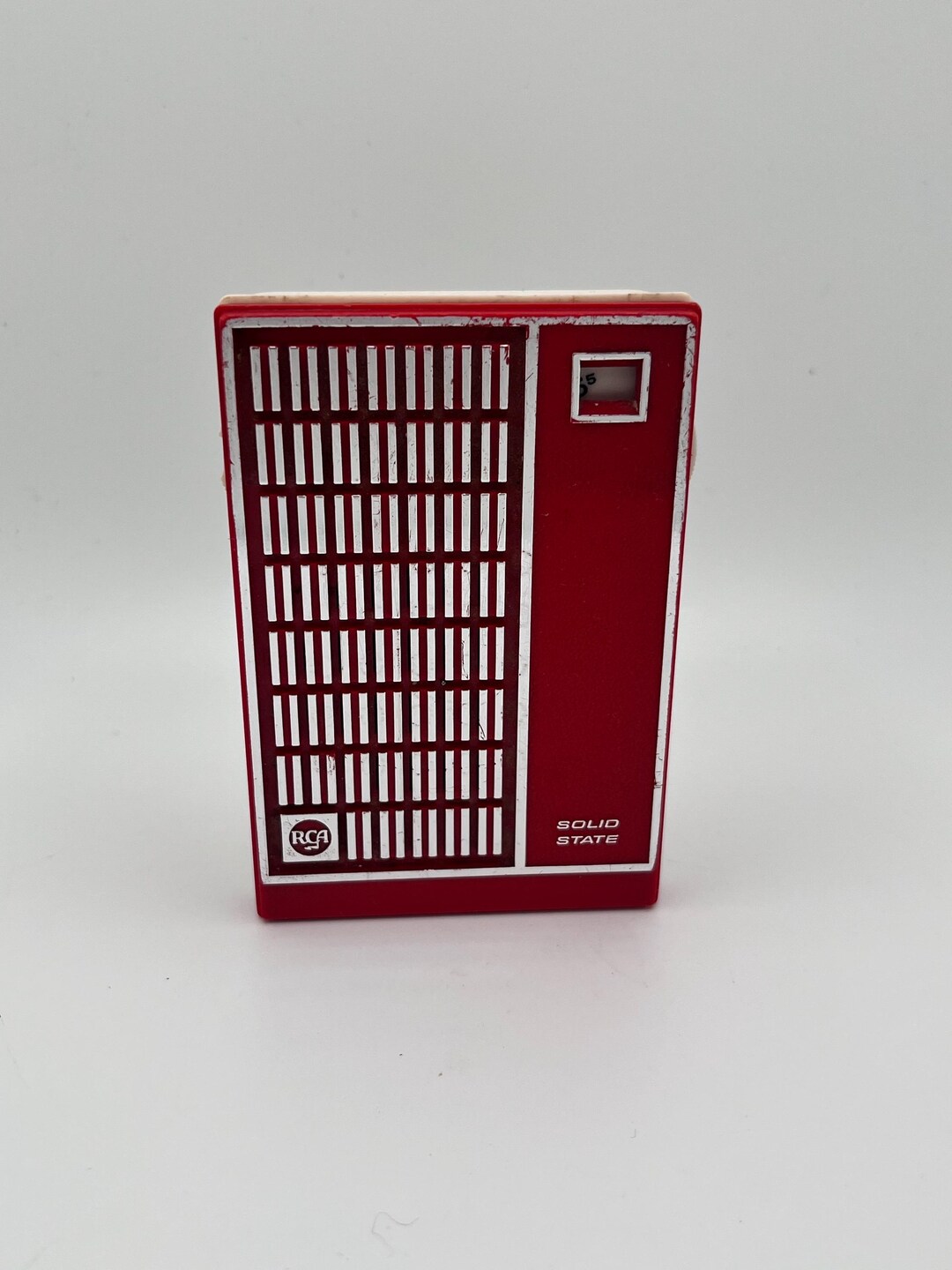 Vintage RCA AM Transistor Radio, From 1968, Model RLG-16R. Restored ...