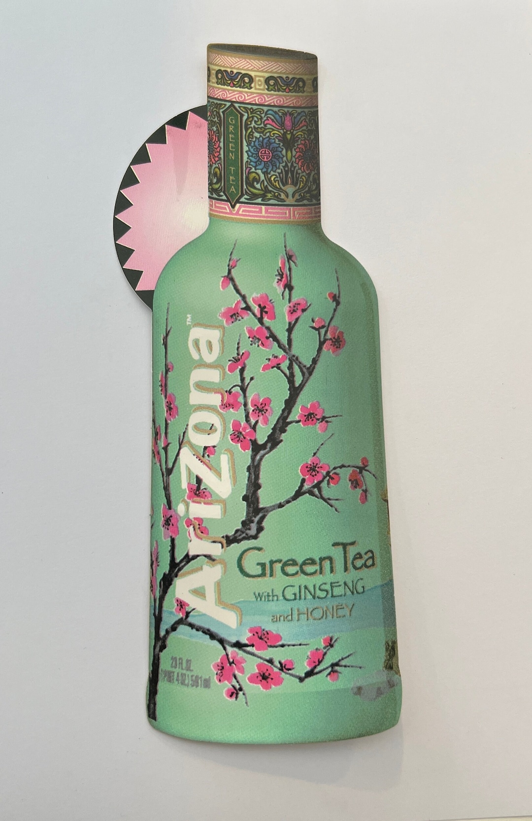 9” Vintage Arizona Iced Tea Bottle Promo Sticker Green Tea NOS New - Etsy
