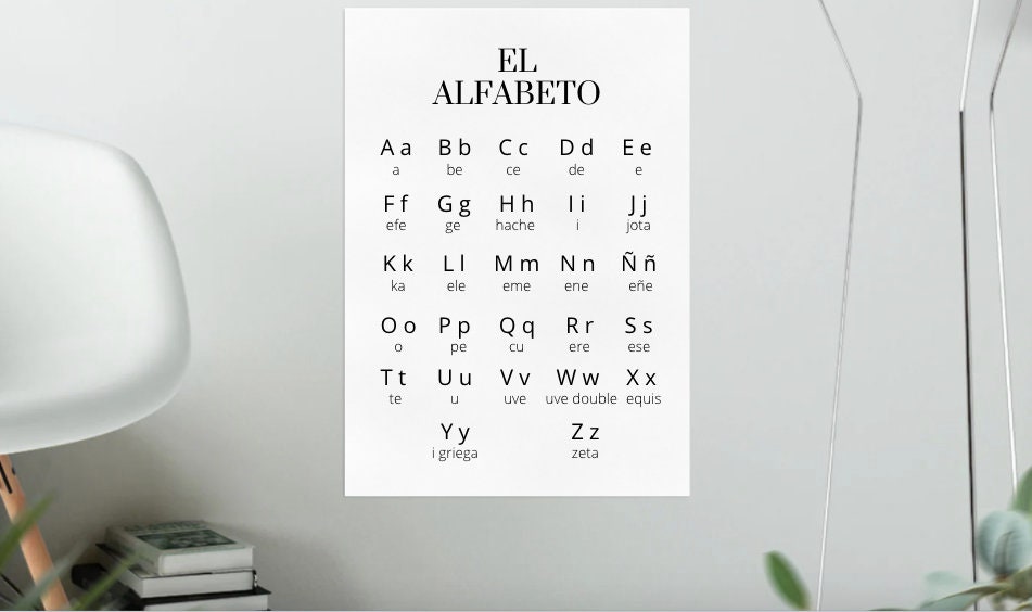 El alfabeto, the Alphabet, el abecedario, PDF imprimible, educación en ...