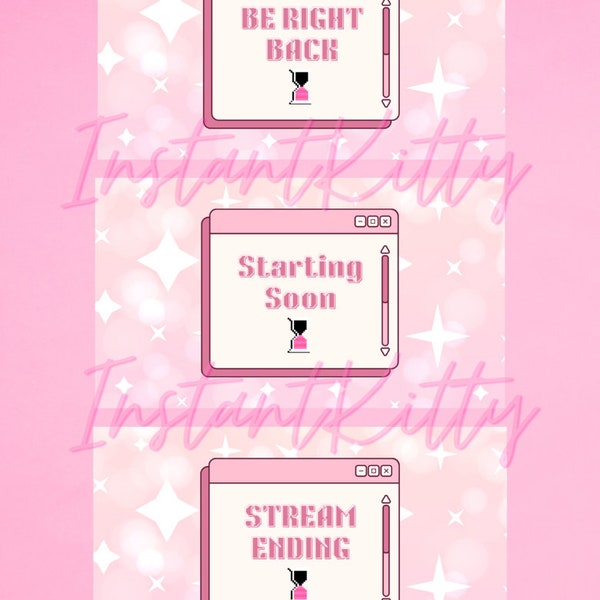 Waiting Screens for Streaming - Etsy