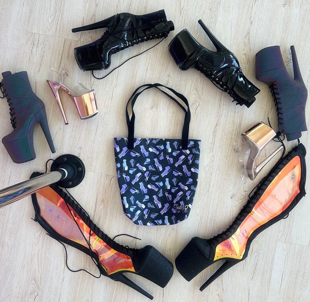 Pole Dancer Boots Tote Bag Pole Dance Outfit, Gift for Pole Teacher ...