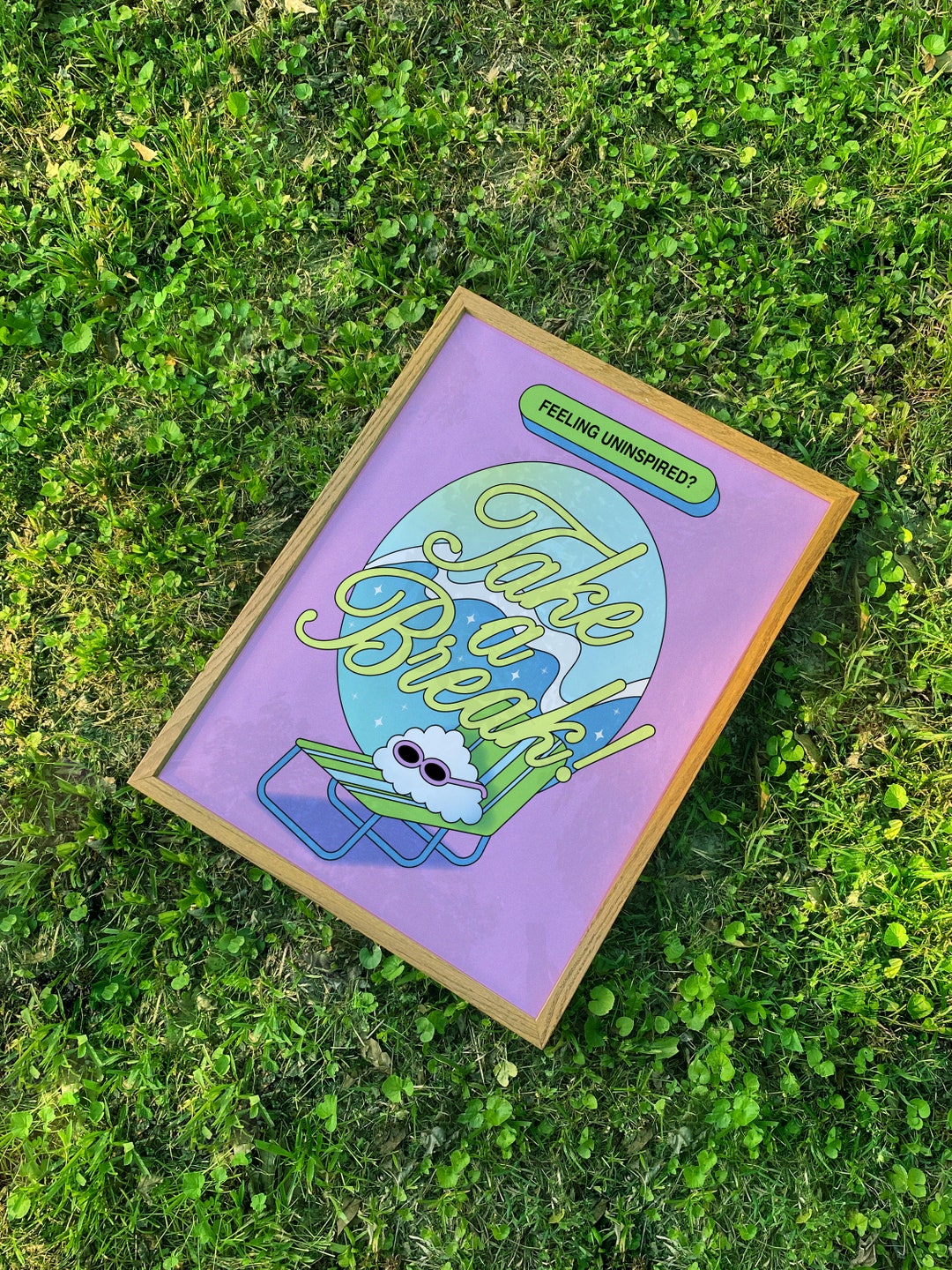 Take a Break! Printable Poster Digital Download - Etsy