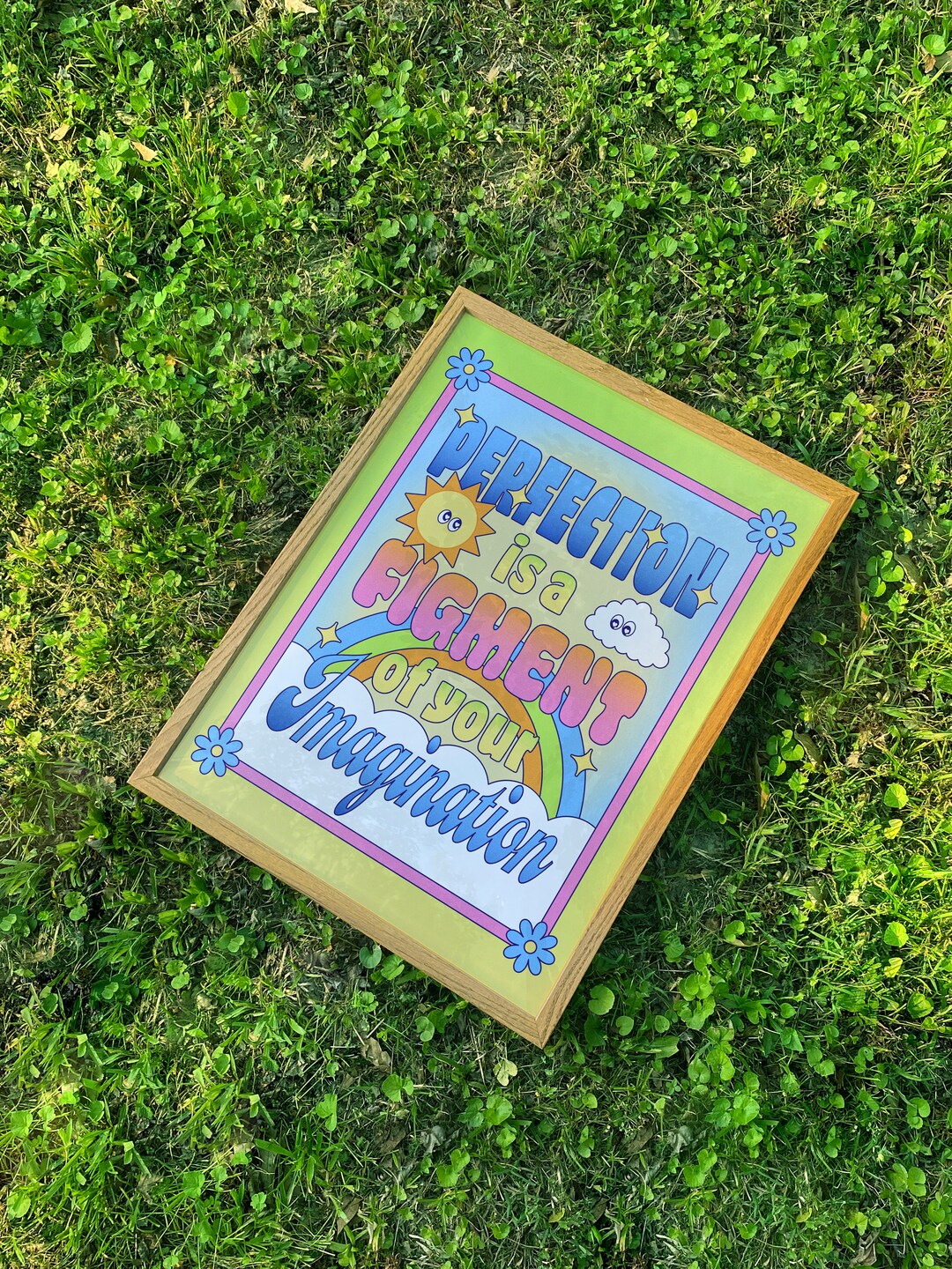 Perfection is a Figment of Your Imagination - Printable Poster Digital ...