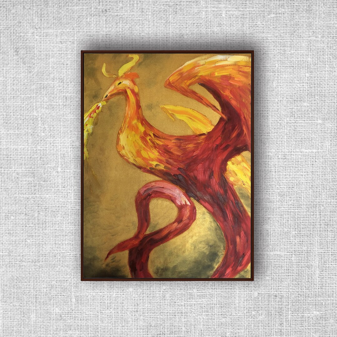 Oil the Best Red Asian Dragon Painting Artwork Wings Drawing Art ...
