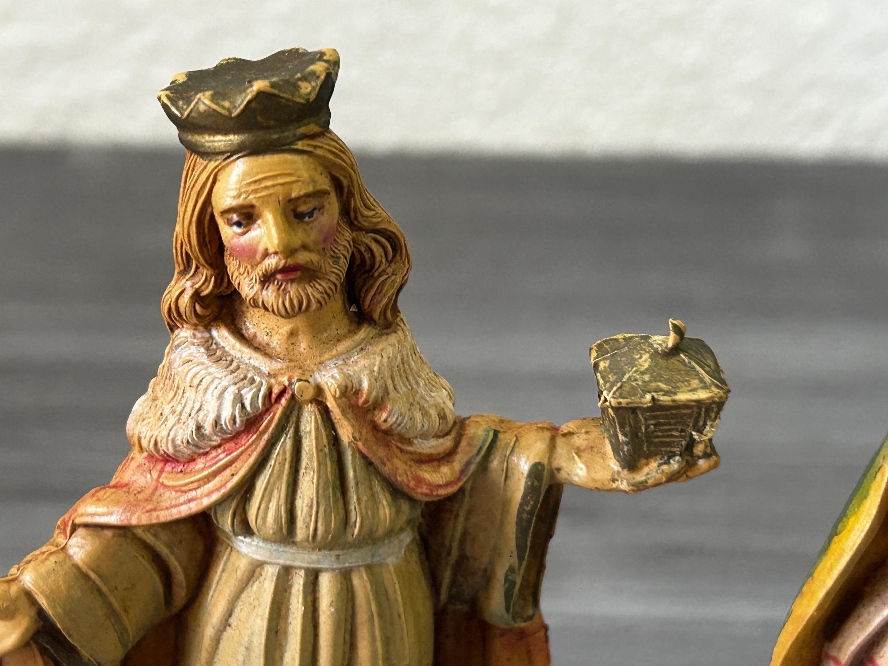 Vintage Italian Nativity Set 2, Fontanini Nativity Figurines Kings ...