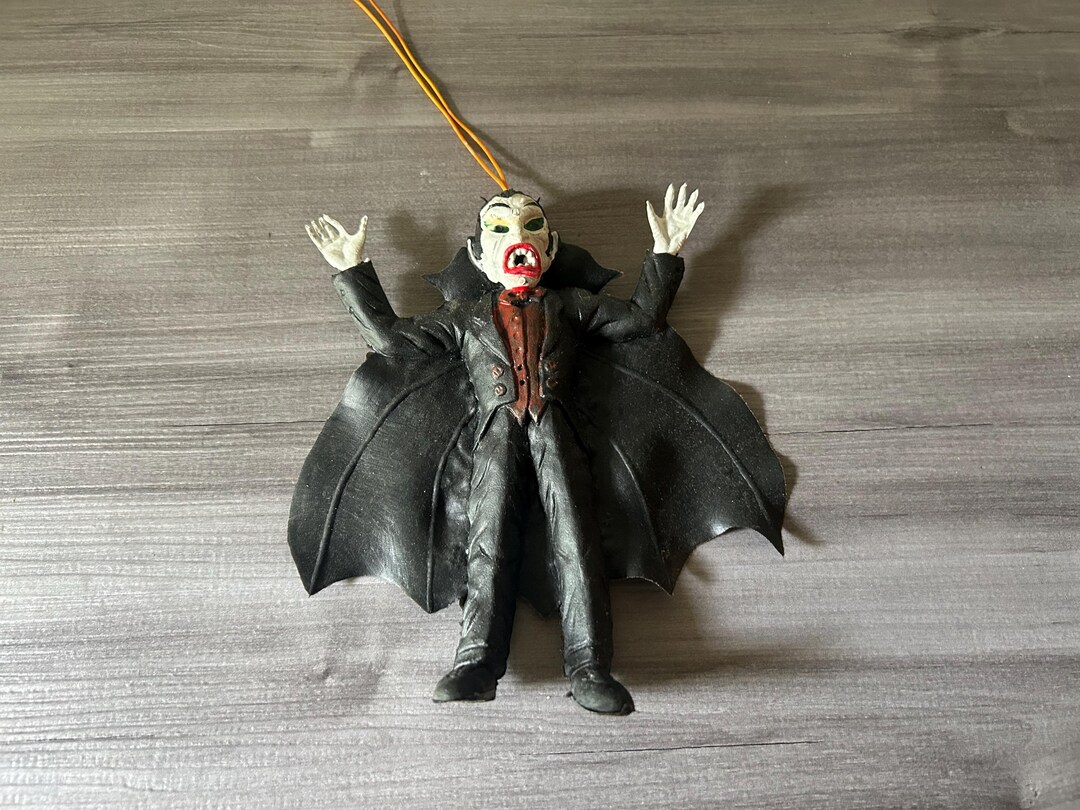 Vintage Hanging Rubber Vampire, Vintage Ben Cooper Rubber Dracula - Etsy