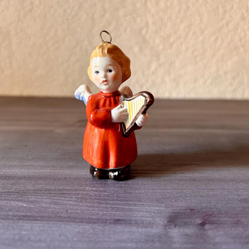 Goebel Angel Harp - Etsy