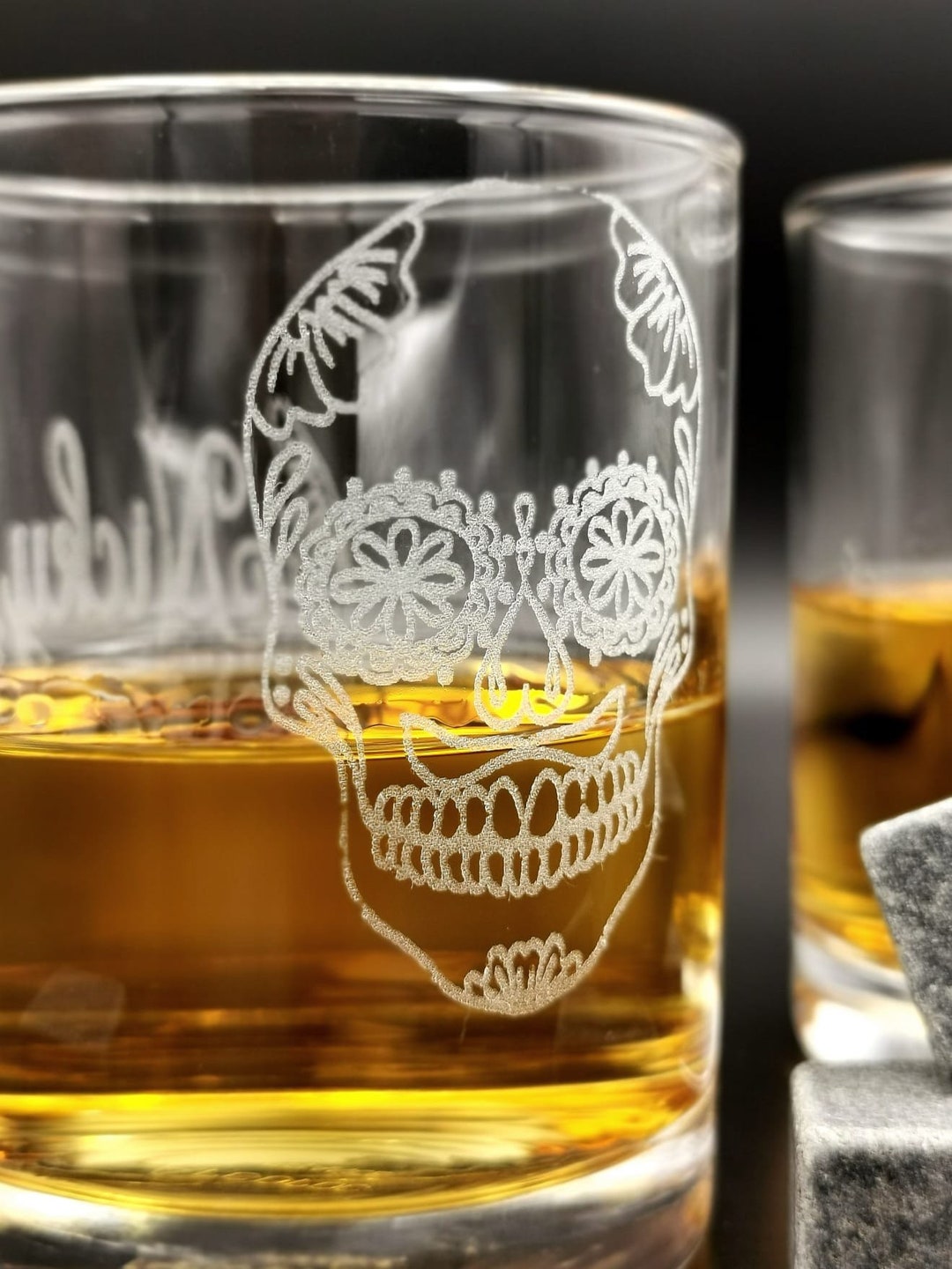 Design Whiskey Skull Glass Personalized Whiskey Glass With Skull and ...
