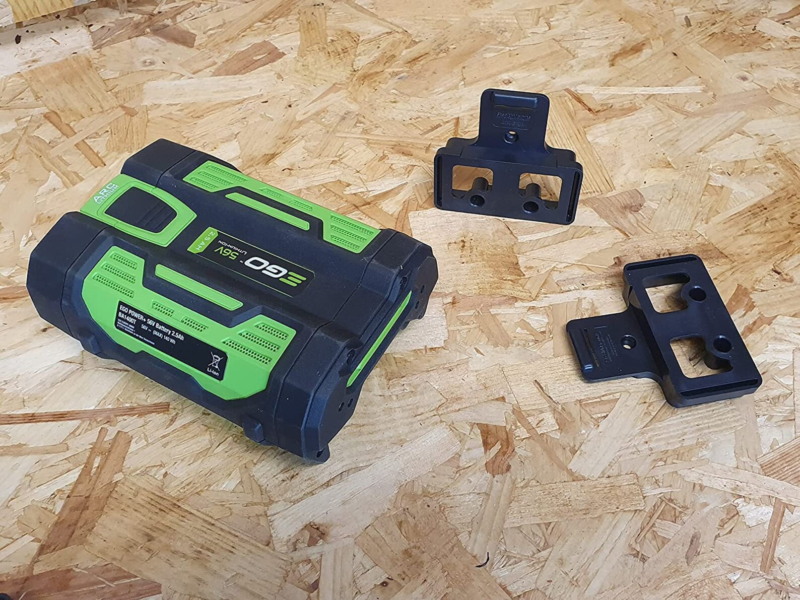 EGO Battery Holders Cordless Ego Power Battery Mounts 4 Pack EGO Power ...