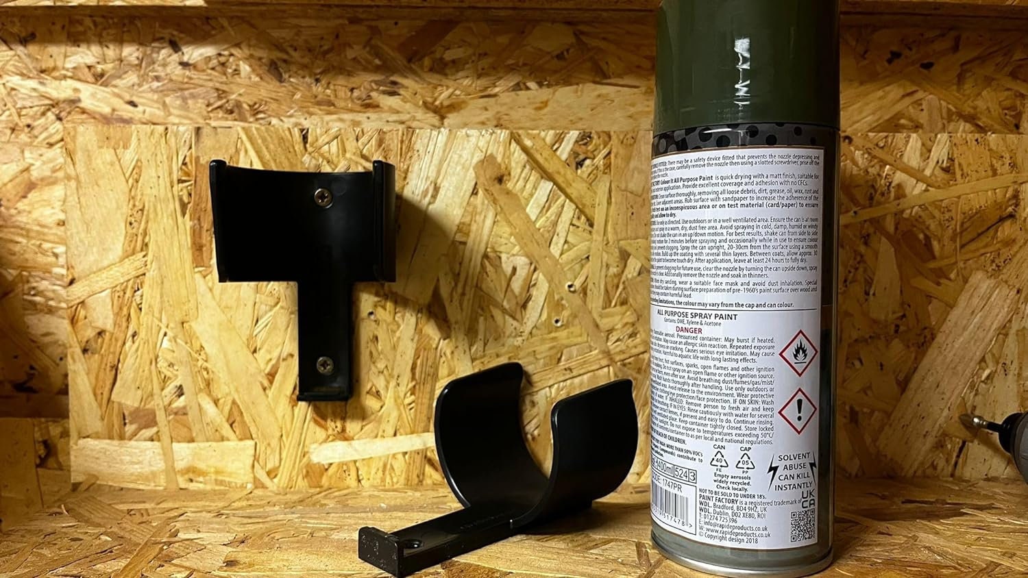 Stealthmounts Aerosol Can Holder Spray Can Mount 2 Pack Made in the ...