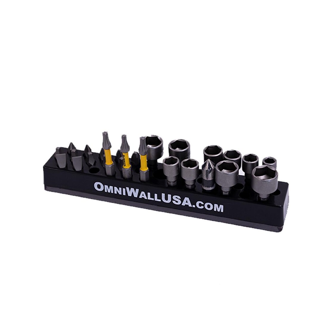 Omniwall Magnetic Hex Bit Organizer | Durable, Impact-resistant Holder ...