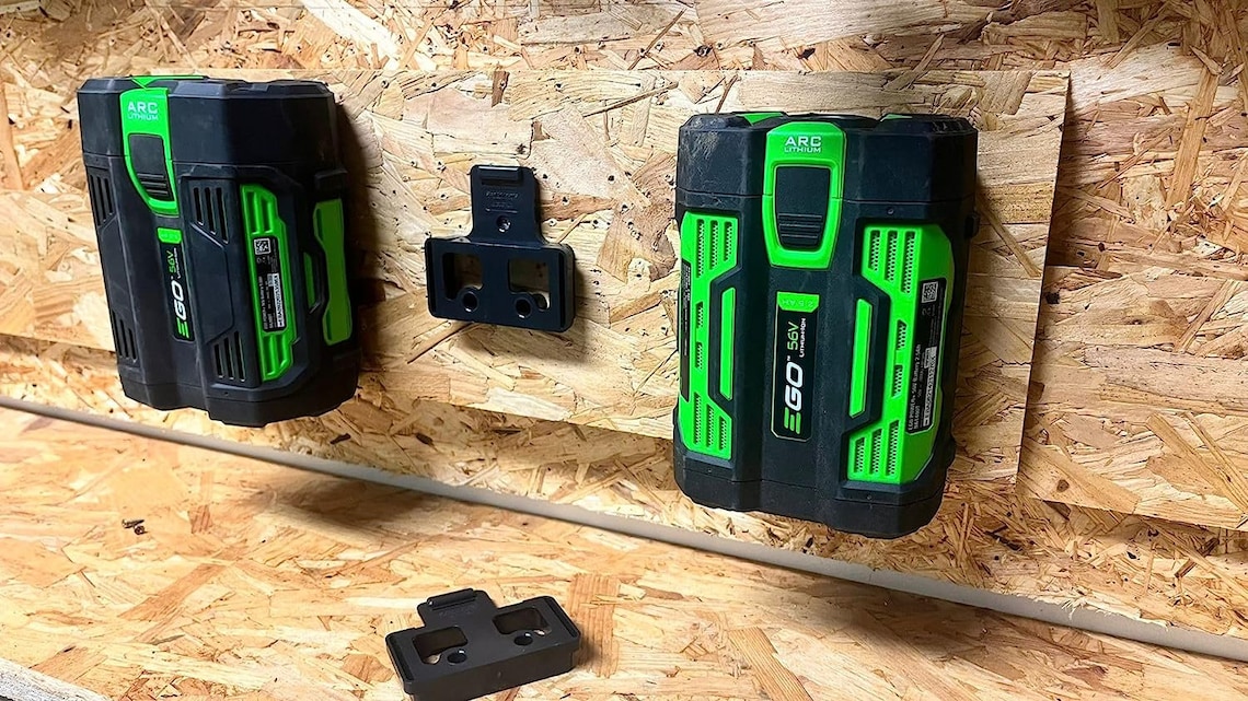 EGO Battery Holders Cordless Ego Power Battery Mounts 4 Pack EGO Power ...