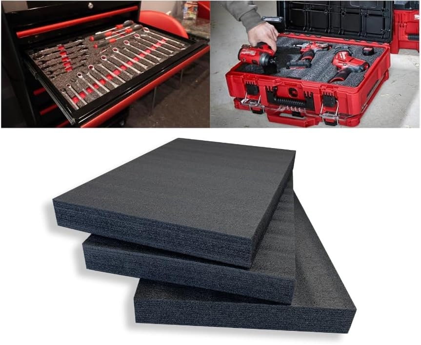 Customizable Tool Box Organizer Tool Foam 16x24 3 PACK Tool Box Foam Organizer Toolbox Organization Tool Drawer Organizer Etsy Australia