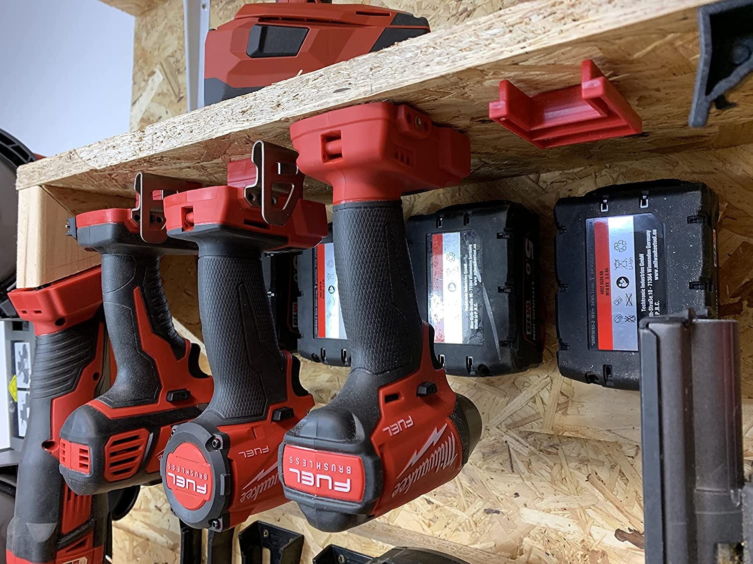 Milwaukee M18 Locking Tool Holders M18 Snap Fit Tool Mounts for ...