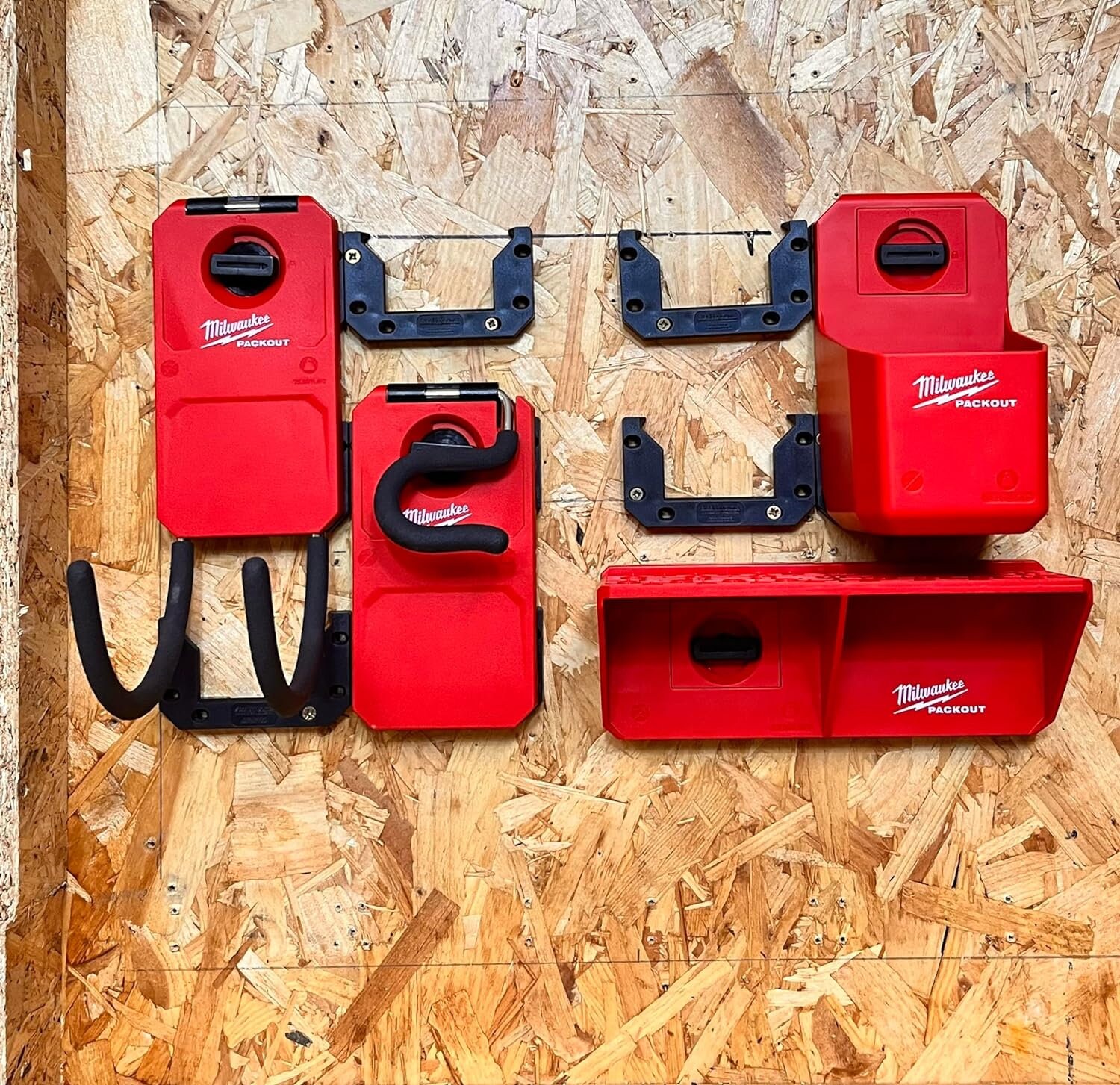 Locking Milwaukee Packout Cleats V2 for the Milwaukee Locking Wall ...