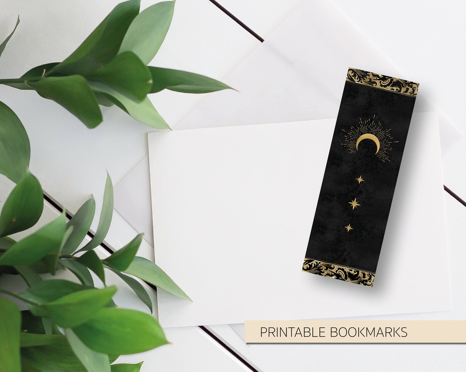 3 Printable Bookmarks Celestial Set of 3 Celestial Bookmarks Stellar ...