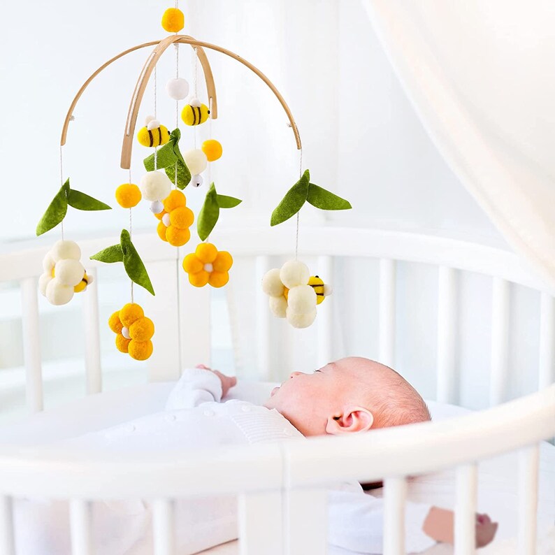 Neutral Mobile Baby Boy Girl Cot Mobile Baby Mobile - Etsy