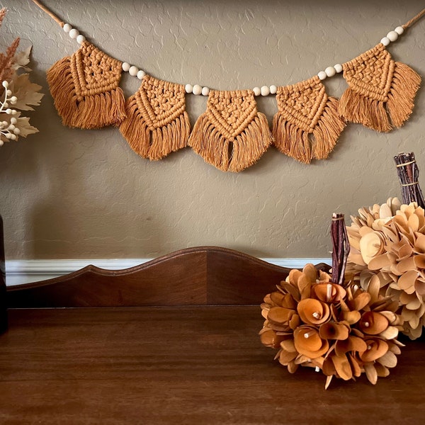 Macrame Banner - Etsy