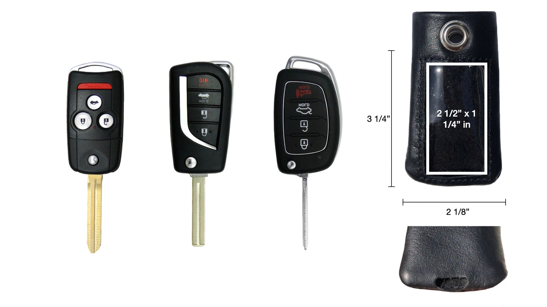 Remote Tote Open-end | Key Fob Cover | Reattach Broken Car Alarm Remote ...