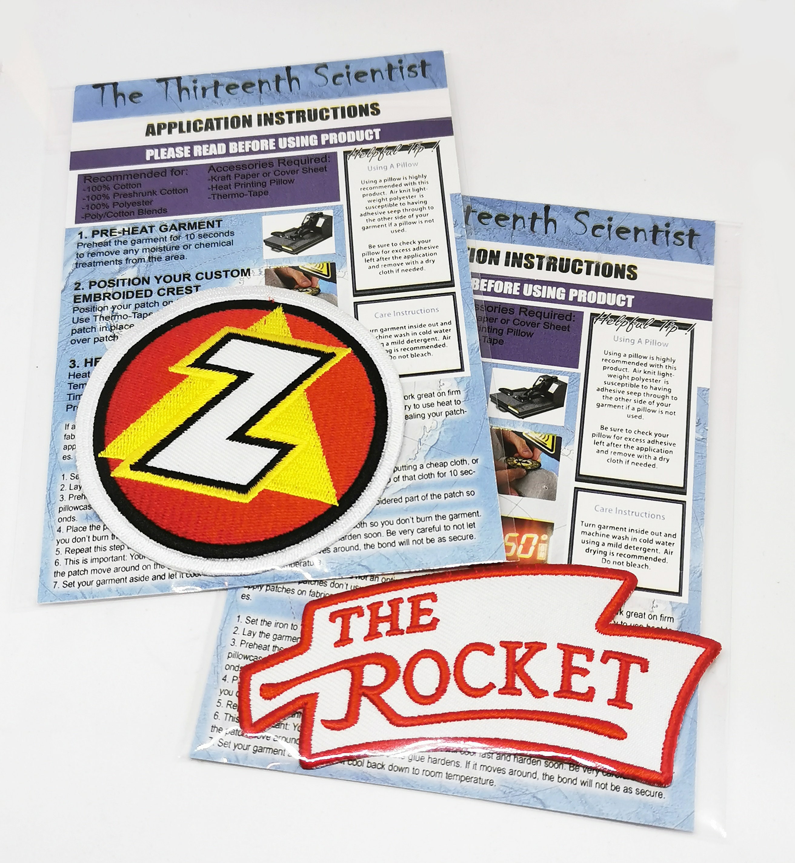 John Carpenter's the Thing Palmer Embroided Self-adhesive Patches (pair ...