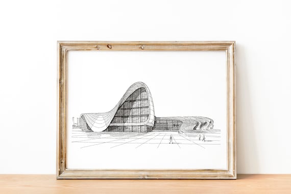 Heydar Aliyev Center Sketch