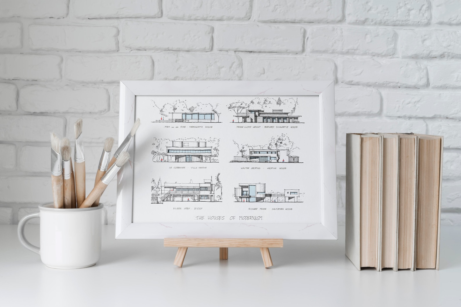 Houses of Modernism, Mies Van Der Rohe, Le Corbusier, Eileen Grey ...