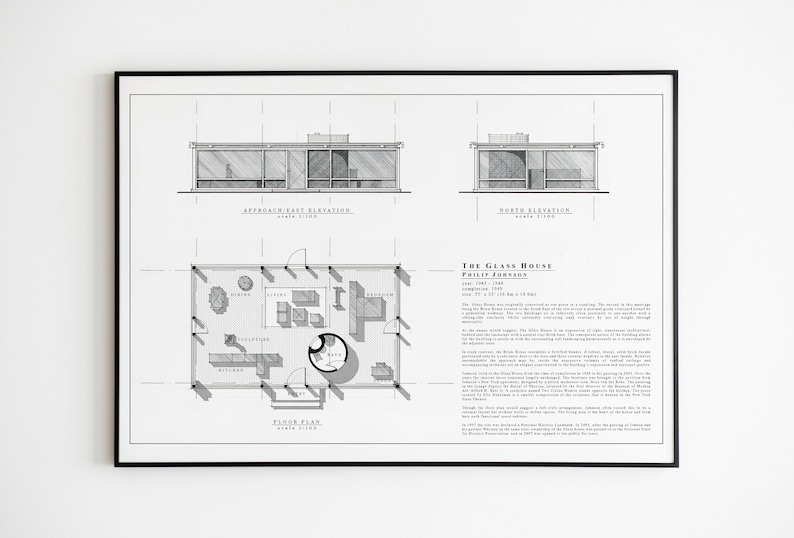 The Glass House, Philip Johnson, Modernist Architecture, Modernism ...