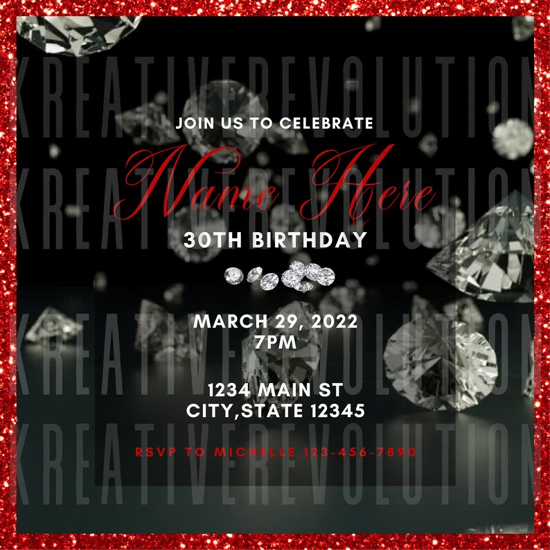 Grown And Sexy Birthday Party Invitation Adult Birthday Etsy