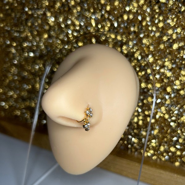 Dangle Nose Ring - Etsy