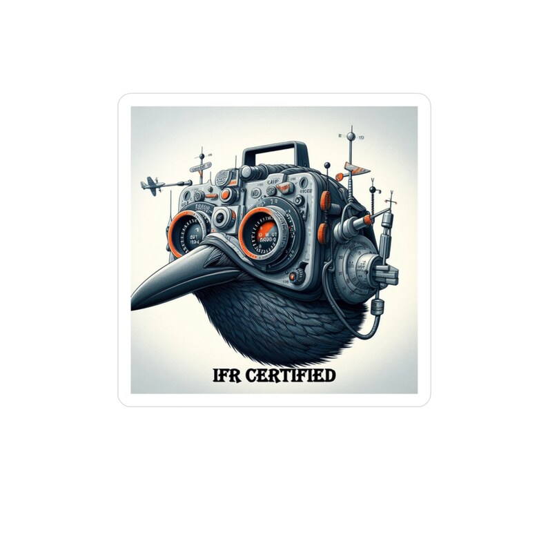 IFR Certified, Aviation Sticker, Decal - Etsy