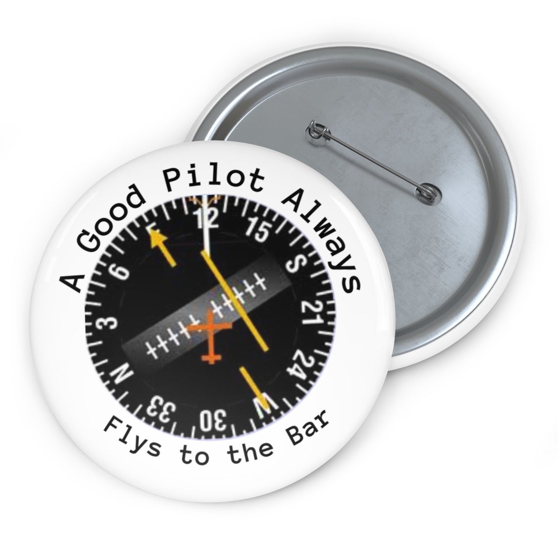 Pilots Fly to the Bar Pin IFR - Etsy