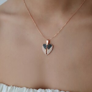 Engraved Heart Necklace 925 Sterling Silver & 14K Gold • Openable ...