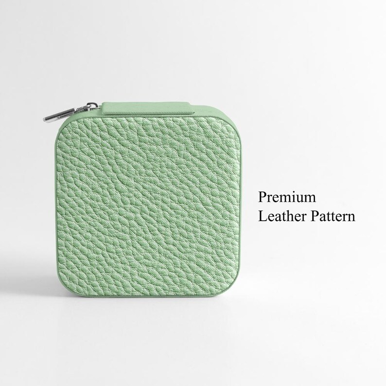 Soft Mint Green Leather Texture Pattern – Seamless Pastel Luxury Faux ...