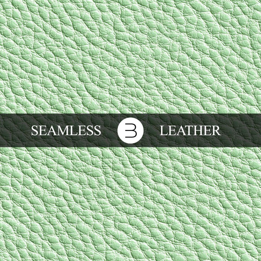 Soft Mint Green Leather Texture Pattern – Seamless Pastel Luxury Faux ...