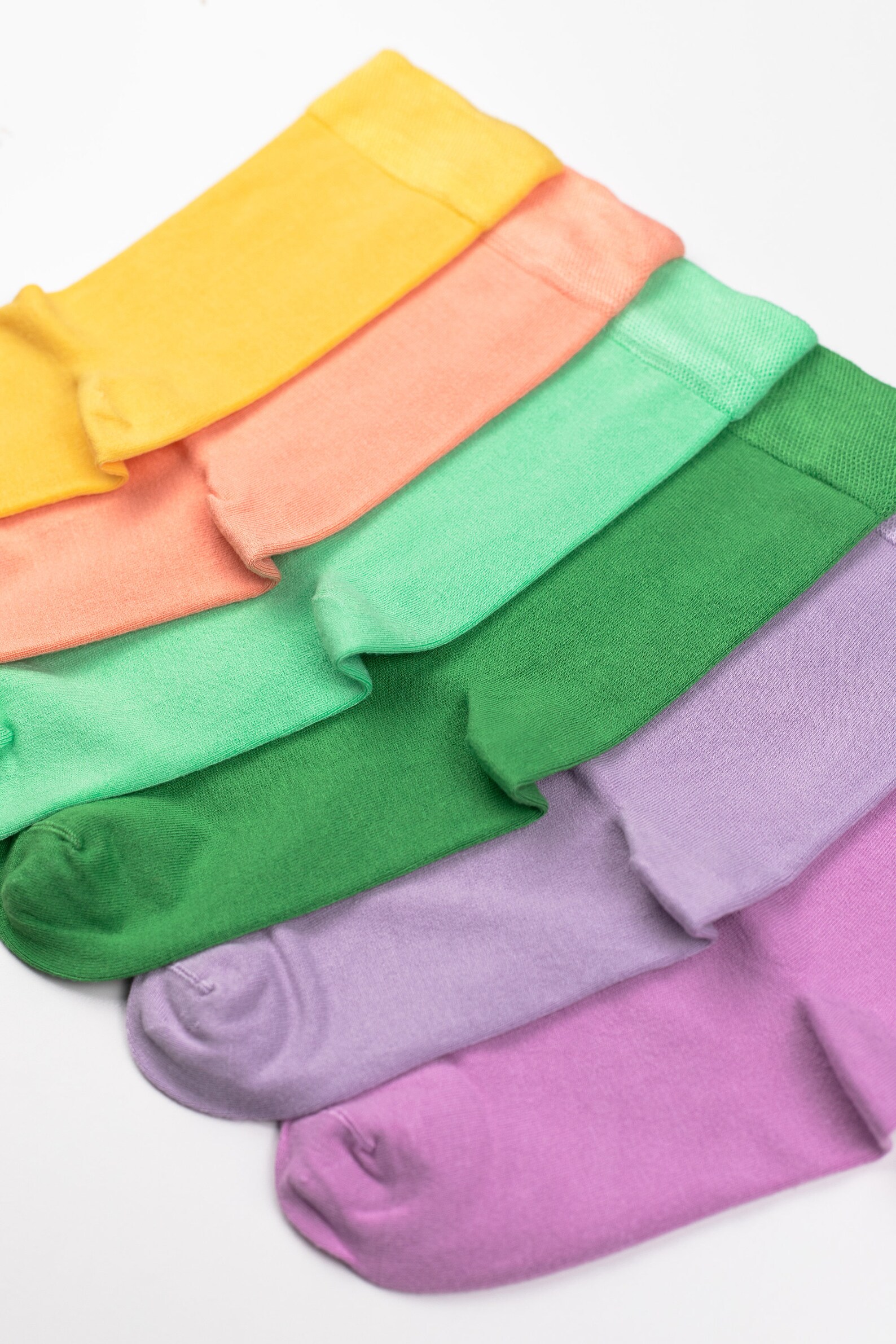 Solid Color Socks, Plain Socks, Pastel Color Socks, Bamboo Socks, Comfy ...