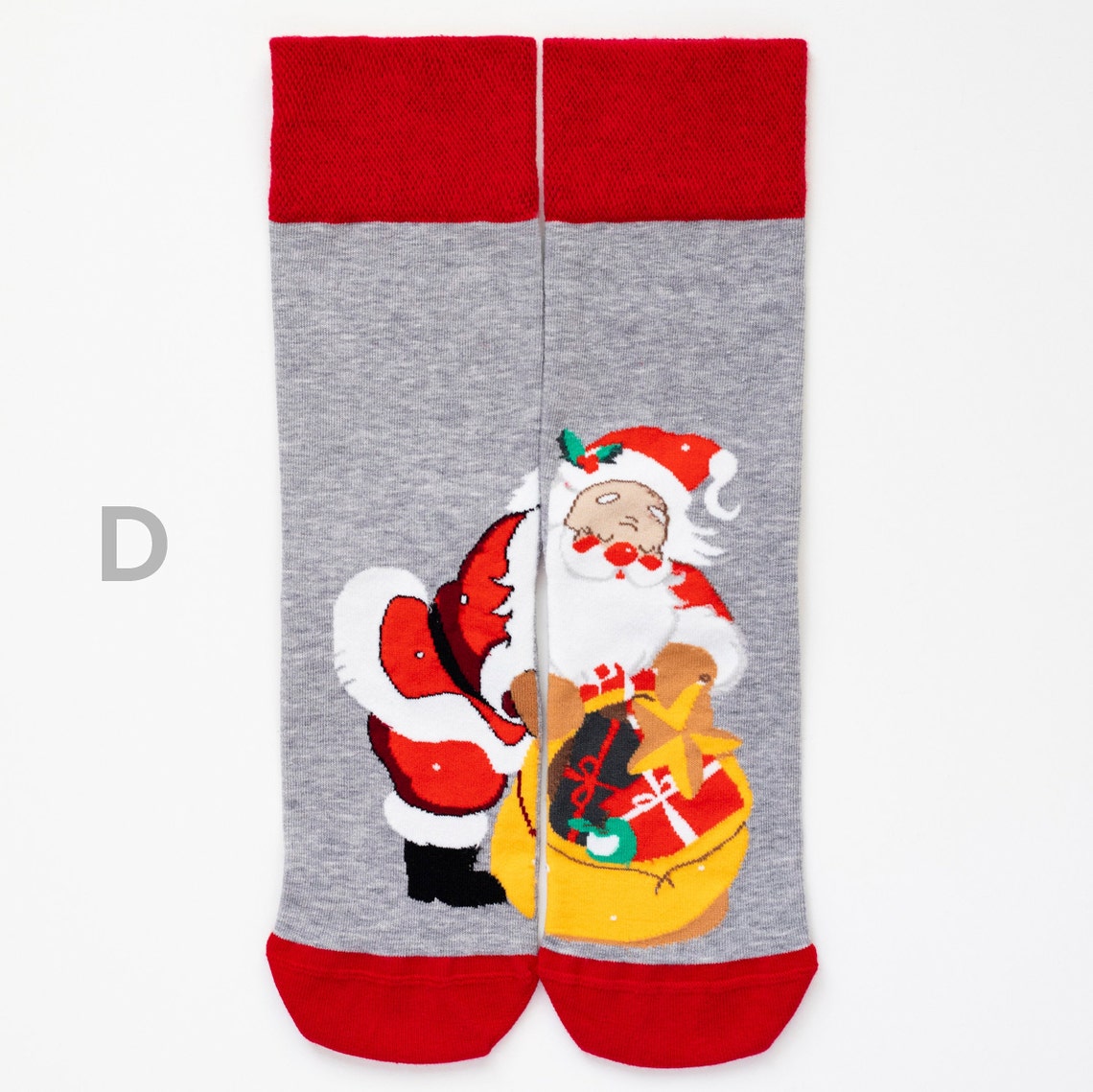 Christmas Socks, Christmas Gift, Funny Xmas Socks for Women and Men ...