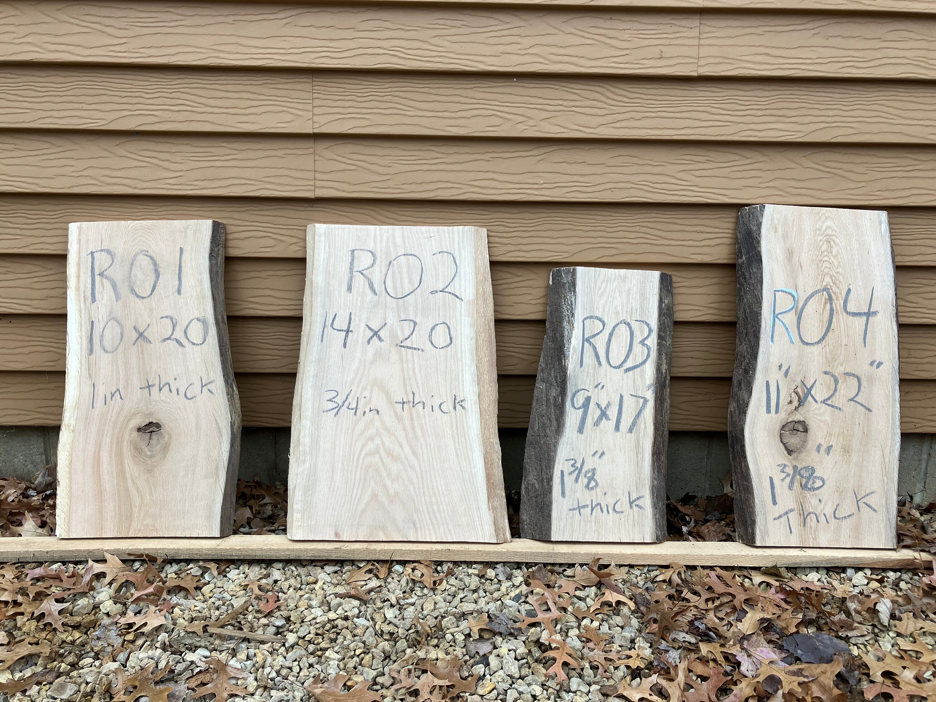 Live Edge Red Oak Slabs - Etsy