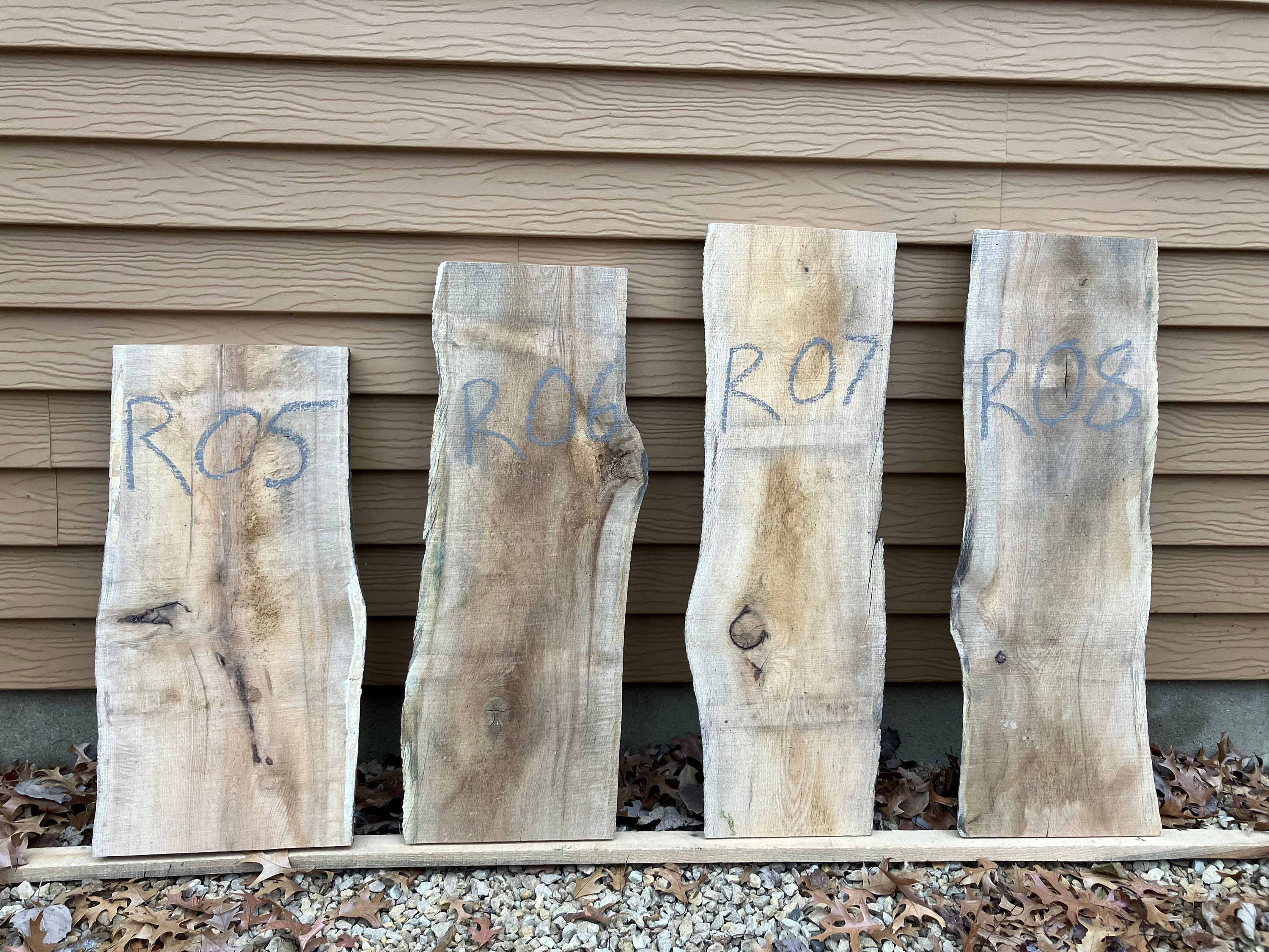 Live Edge Red Oak Slabs - Etsy