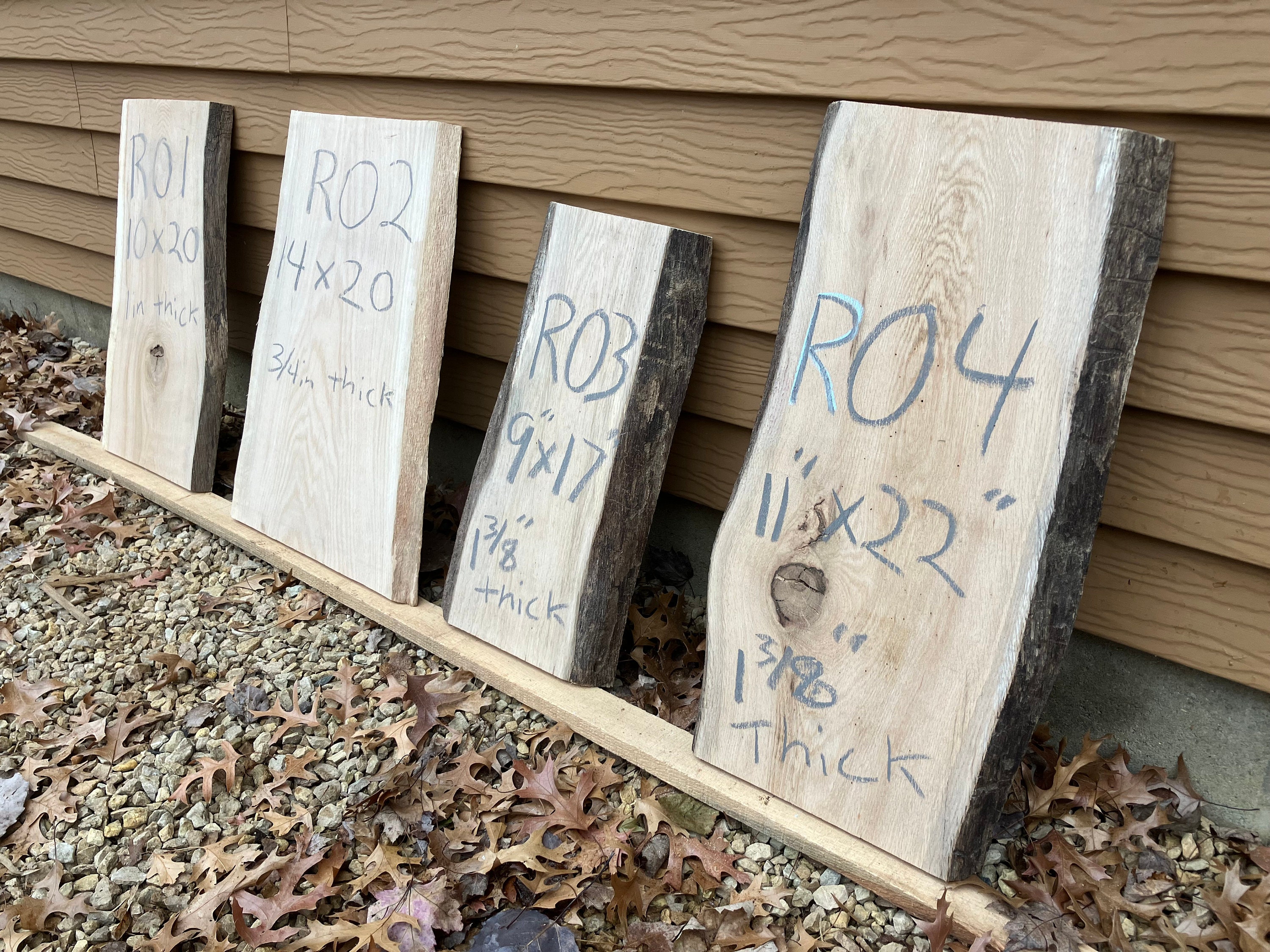 Live Edge Red Oak Slabs - Etsy