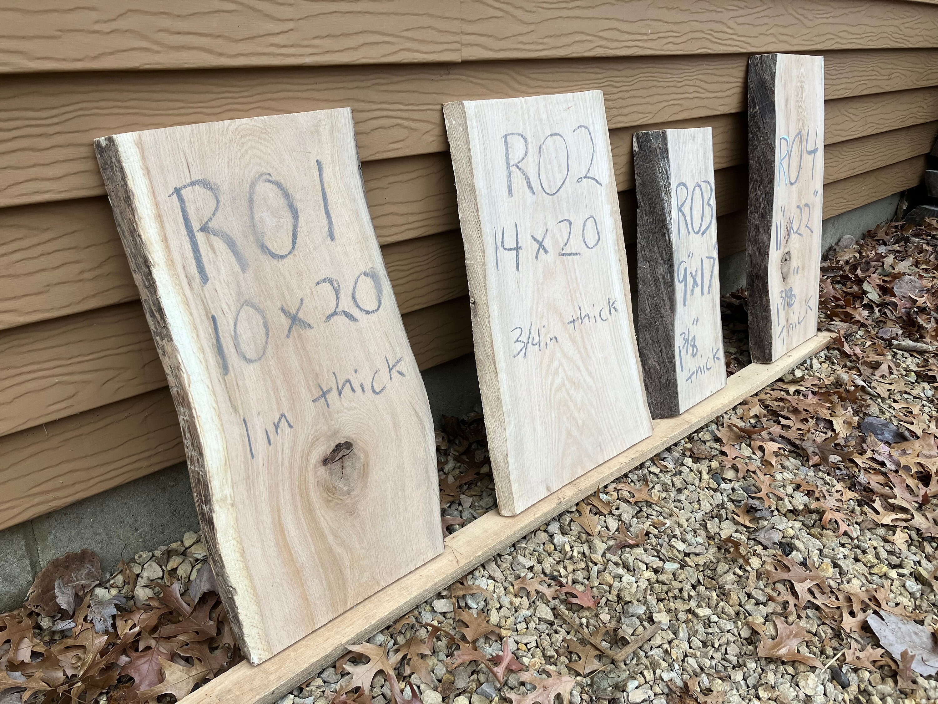 Live Edge Red Oak Slabs - Etsy