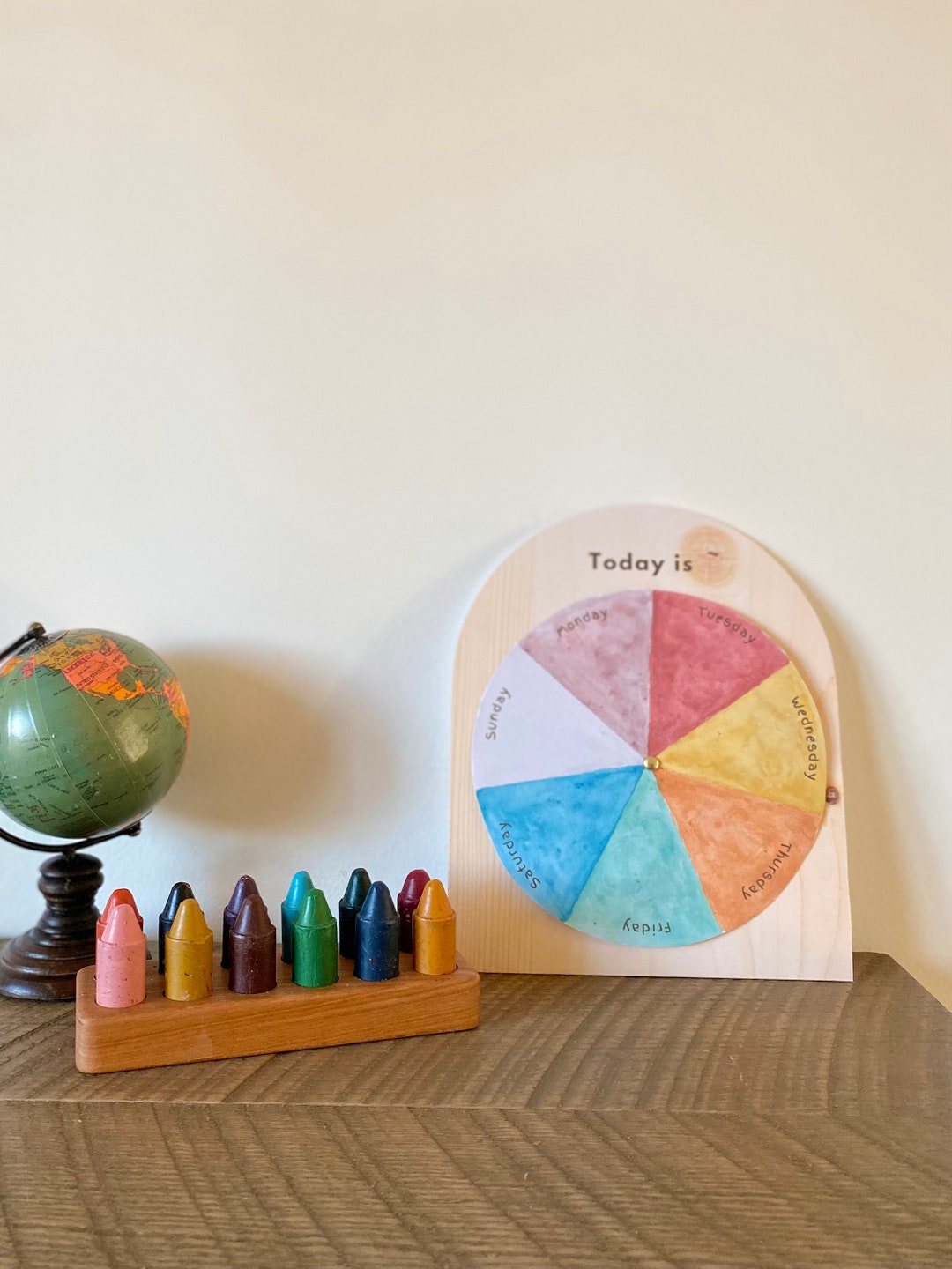 Waldorf Education Inspired Days of the Week Circular Rhythm Chart ...