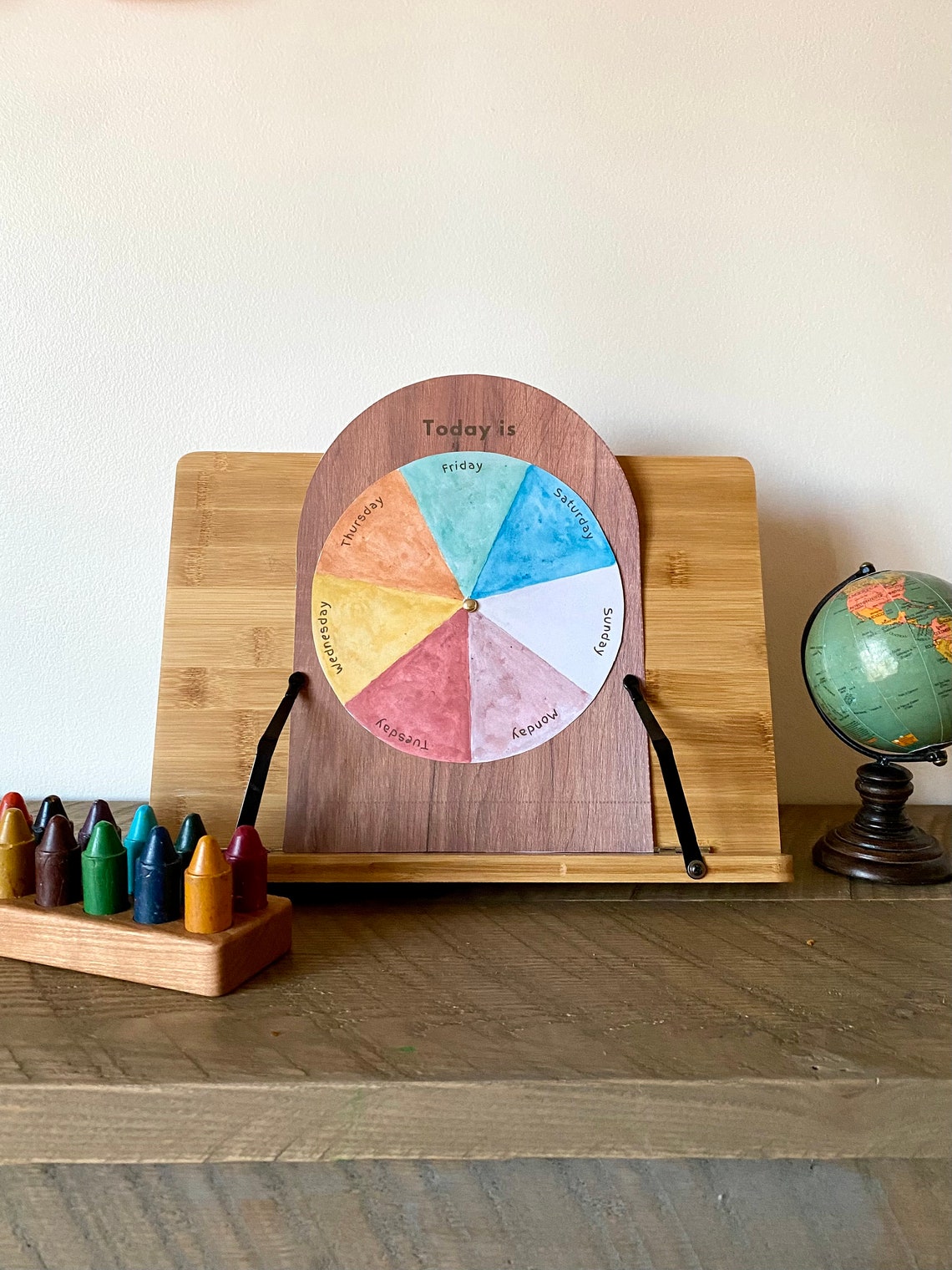 Waldorf Education Inspired Days of the Week Circular Rhythm Chart ...