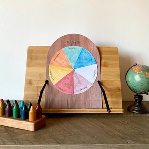 Waldorf Education Inspired Days of the Week Circular Rhythm Chart ...