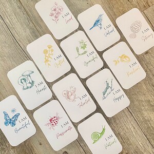 Nature Inspired Affirmation Cards for All Ages - Etsy
